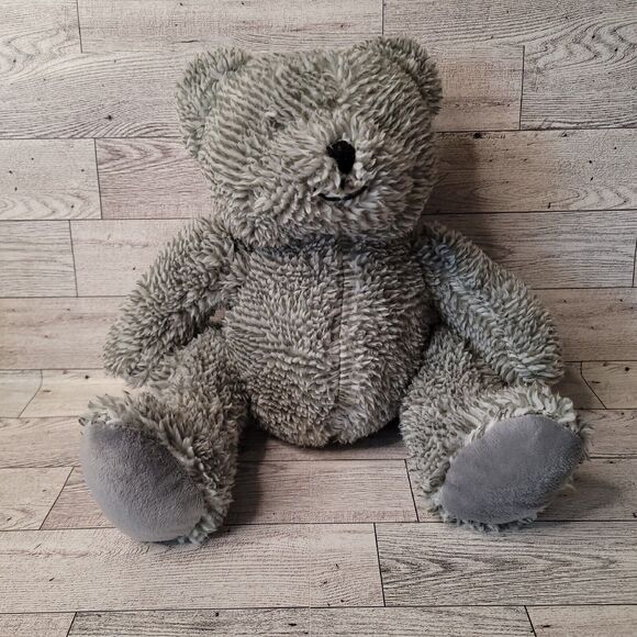 Silver One | Toys | Silver One Gray Teddy Bear Plush Stuffed Animal ...